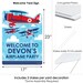 Taking Flight - Airplane Welcome Sign - Birthday Party Personalized ...