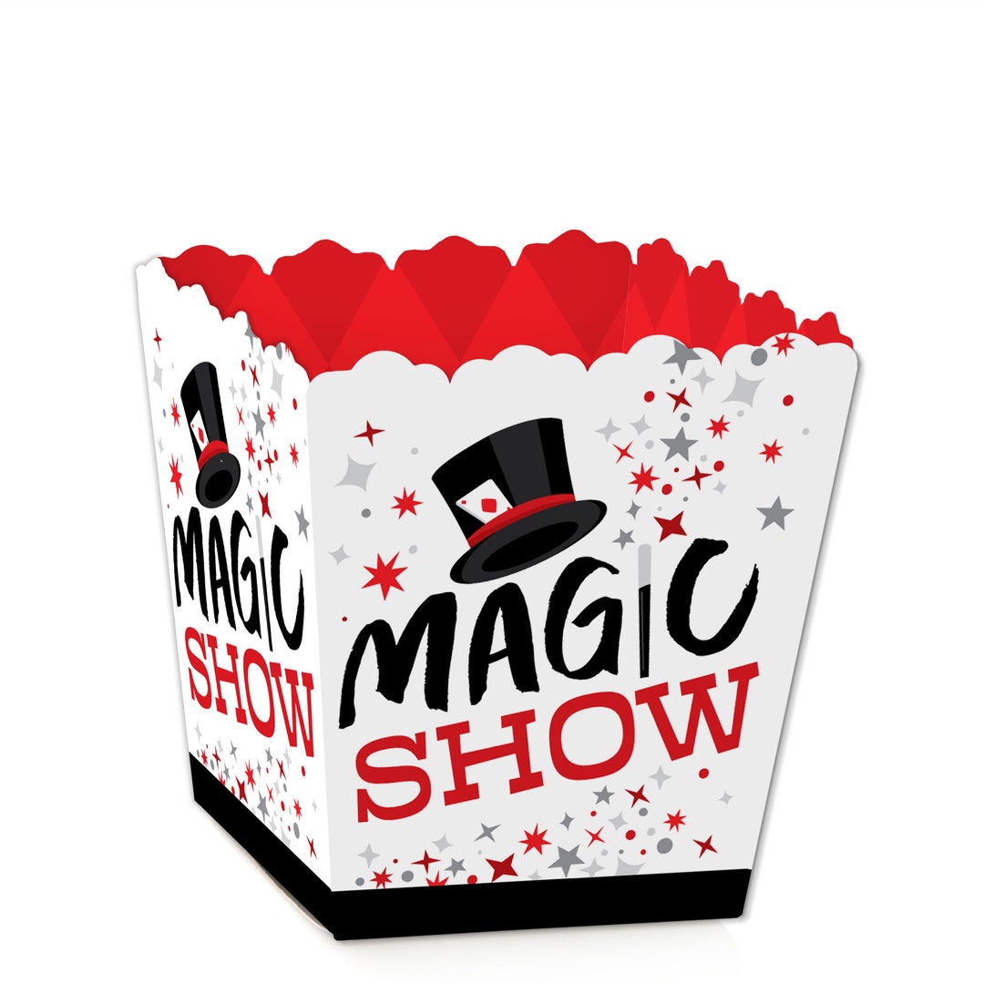 Ta-da, Magic Show - Party Mini Favor Boxes - Magical Birthday Party ...