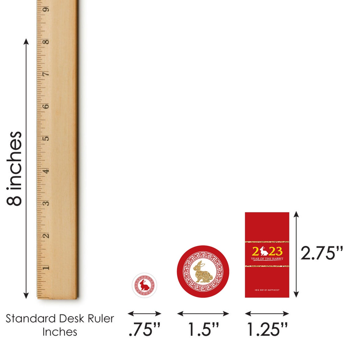 Chinese New Year Mini Candy Bar Wrappers Round Candy - Etsy