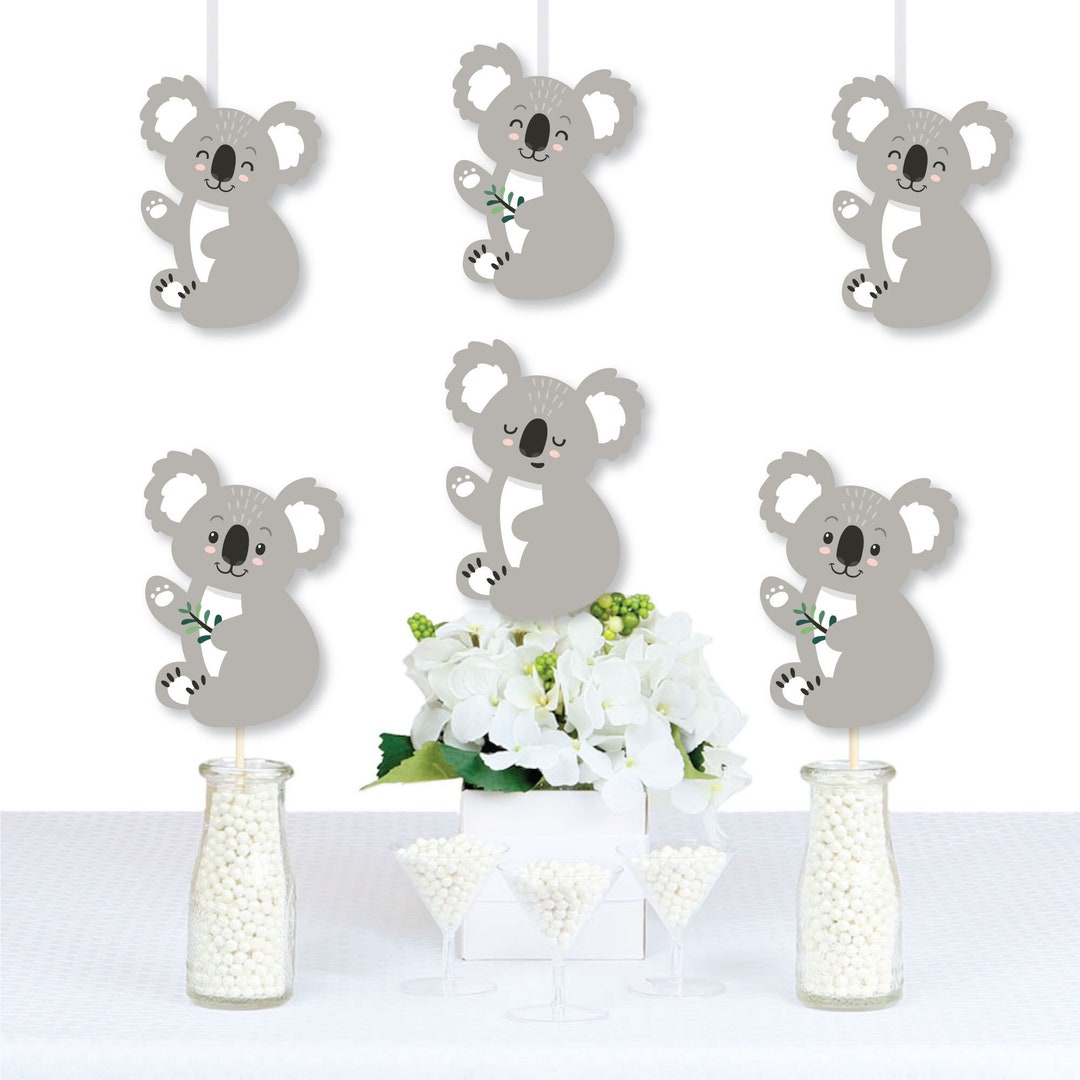 Koala Cutie - Waving Koala Decorations DIY Bear Birthday Party and Baby ...
