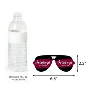 Maroon Grad - Best is yet to Come Glasses and Masks - Paper Card Stock ...