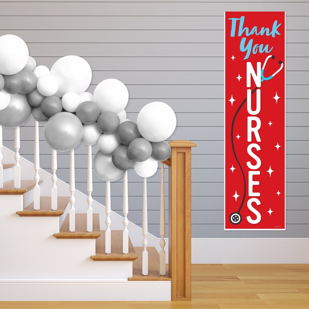 Thank You Nurses - Nurse Appreciation Week Front Door Decoration ...