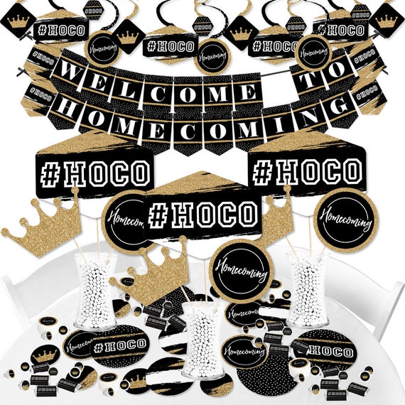 Hoco Dance Homecoming Supplies Banner Decoration Kit Fundle