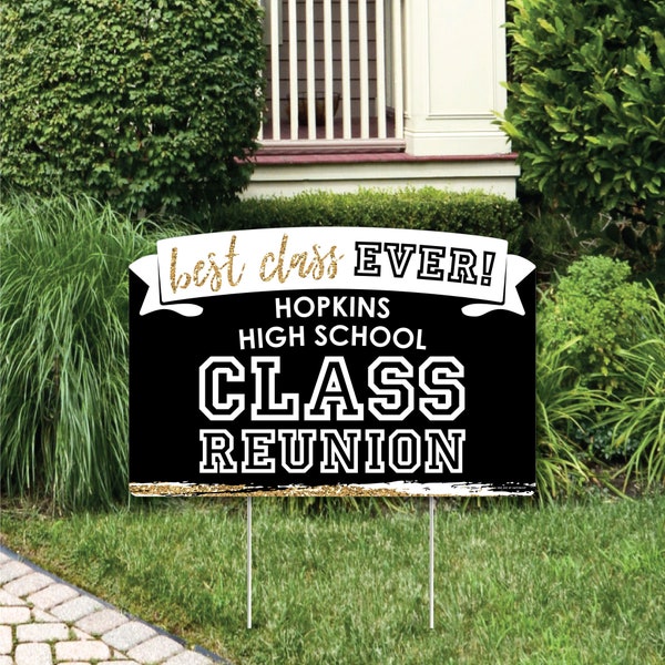 Class Reunion Yard Signs - Etsy