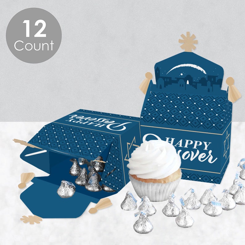 Happy Passover Treat Box Party Favors Pesach Jewish - Etsy