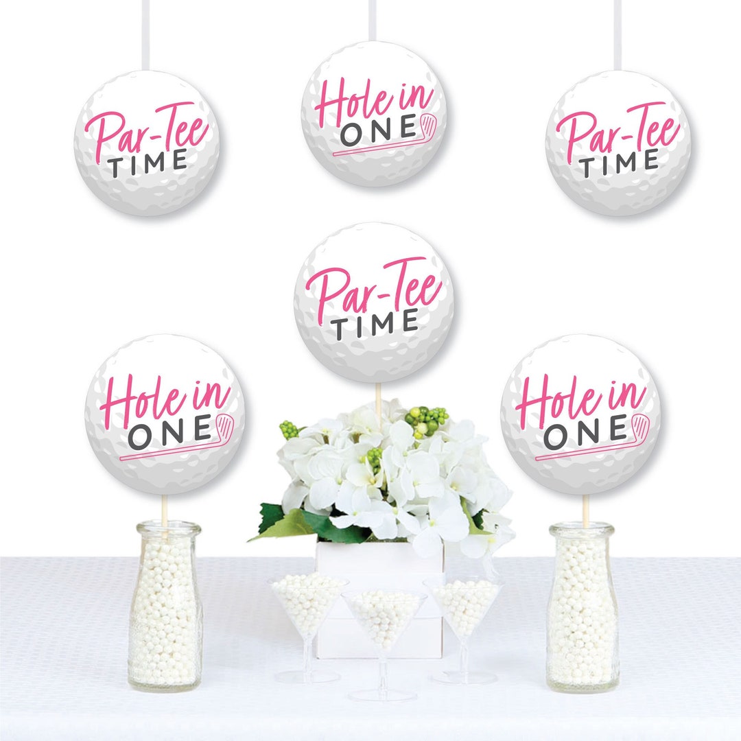 Golf Girl - Golf Ball Decorations DIY Pink Birthday Party or Baby ...