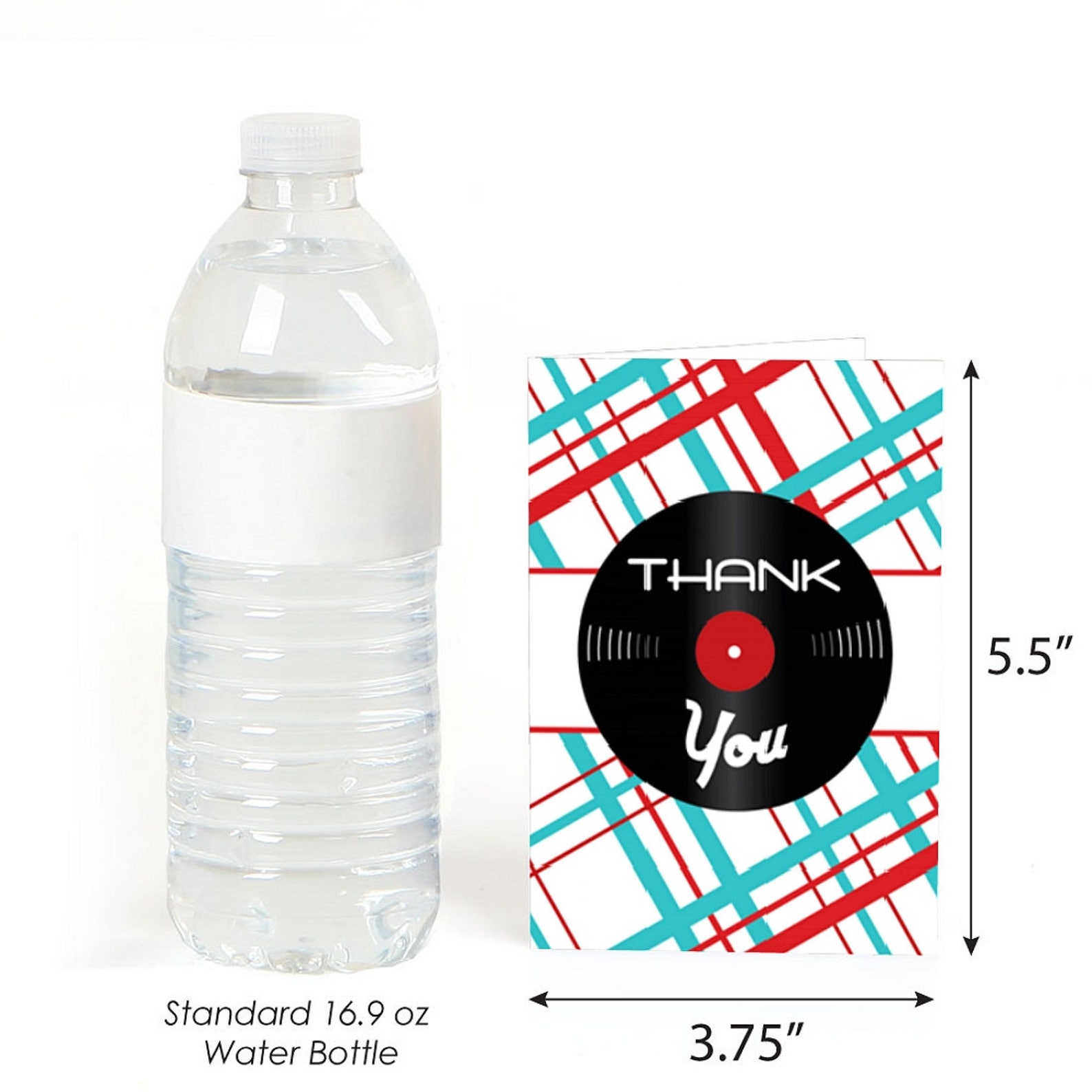 50's Sock Hop Thank You Cards 1950s Rock N Roll Party - Etsy