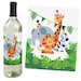 Jungle Party Animals Wine Bottle Labels Safari Zoo Animal - Etsy