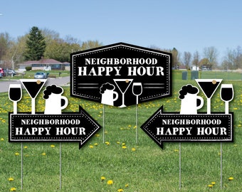 Yard Party Signs - Etsy