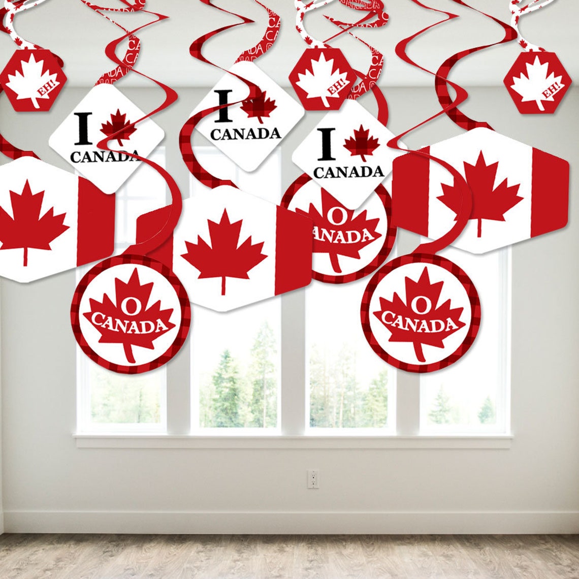 Canada Day - Hanging Party Supplies - Canadian Party Paper Party ...