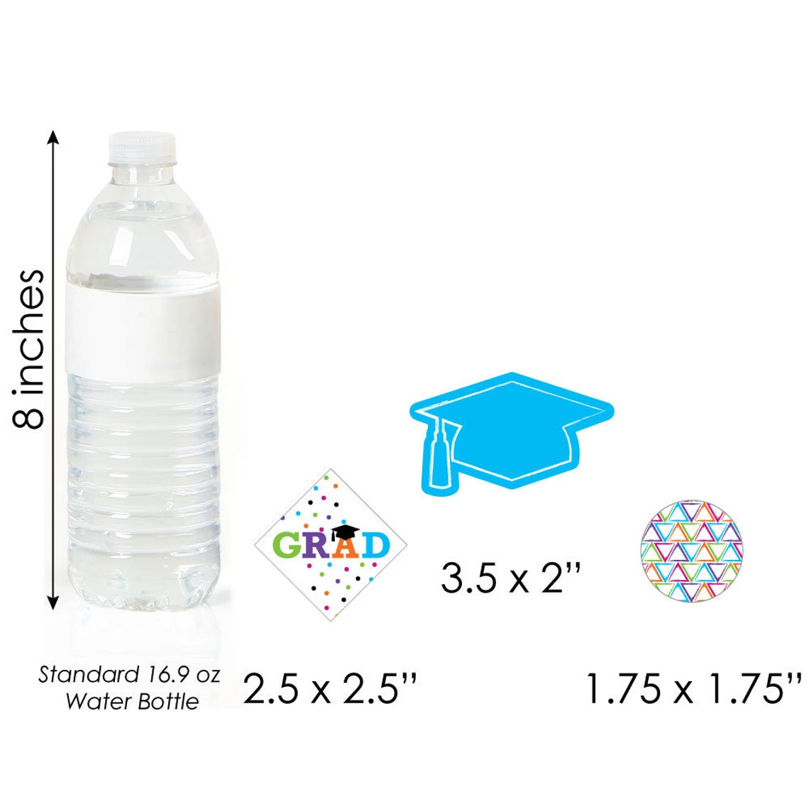 Hats off Grad DIY Shaped Graduation Party Paper Cut-outs - Etsy