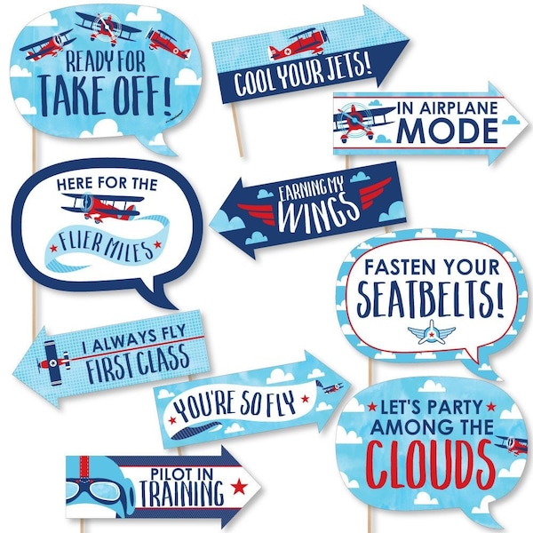 Airplane Photo Prop - Etsy