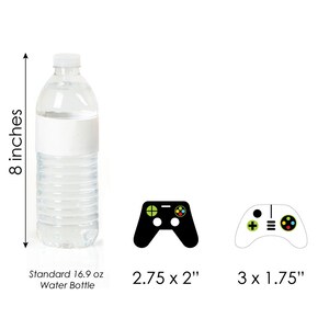 Small Game Zone Paper Cut Outs - Pixel Video Game Party or Birthday ...