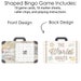 World Awaits Bingo Cards and Markers Travel Themed Party Shaped Bingo ...