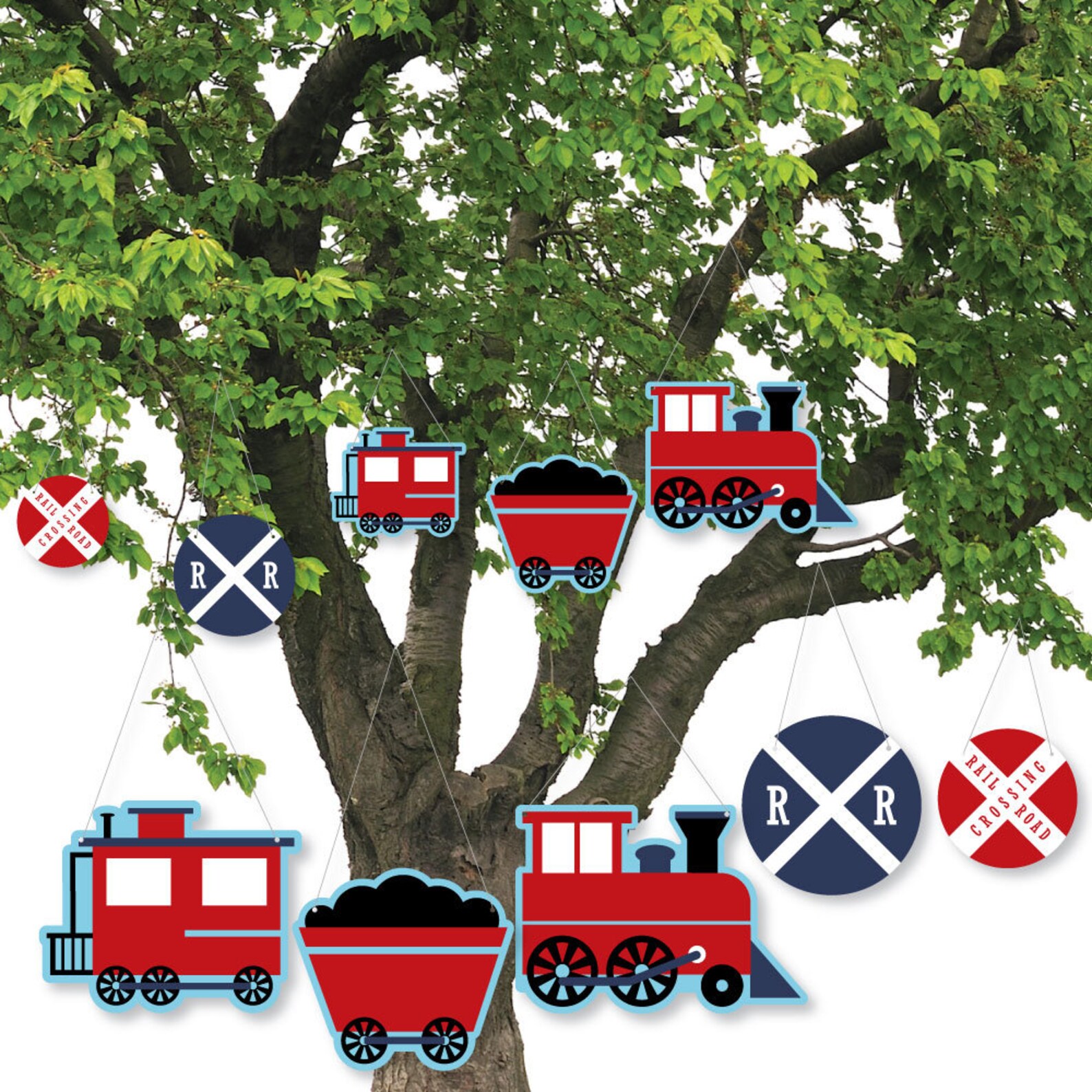 Hanging Railroad Party Crossing Outdoor Porch & Tree Yard | Etsy