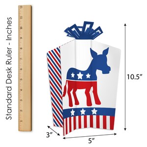 Democrat Election - Table Decorations - Democratic Political Party Fold ...