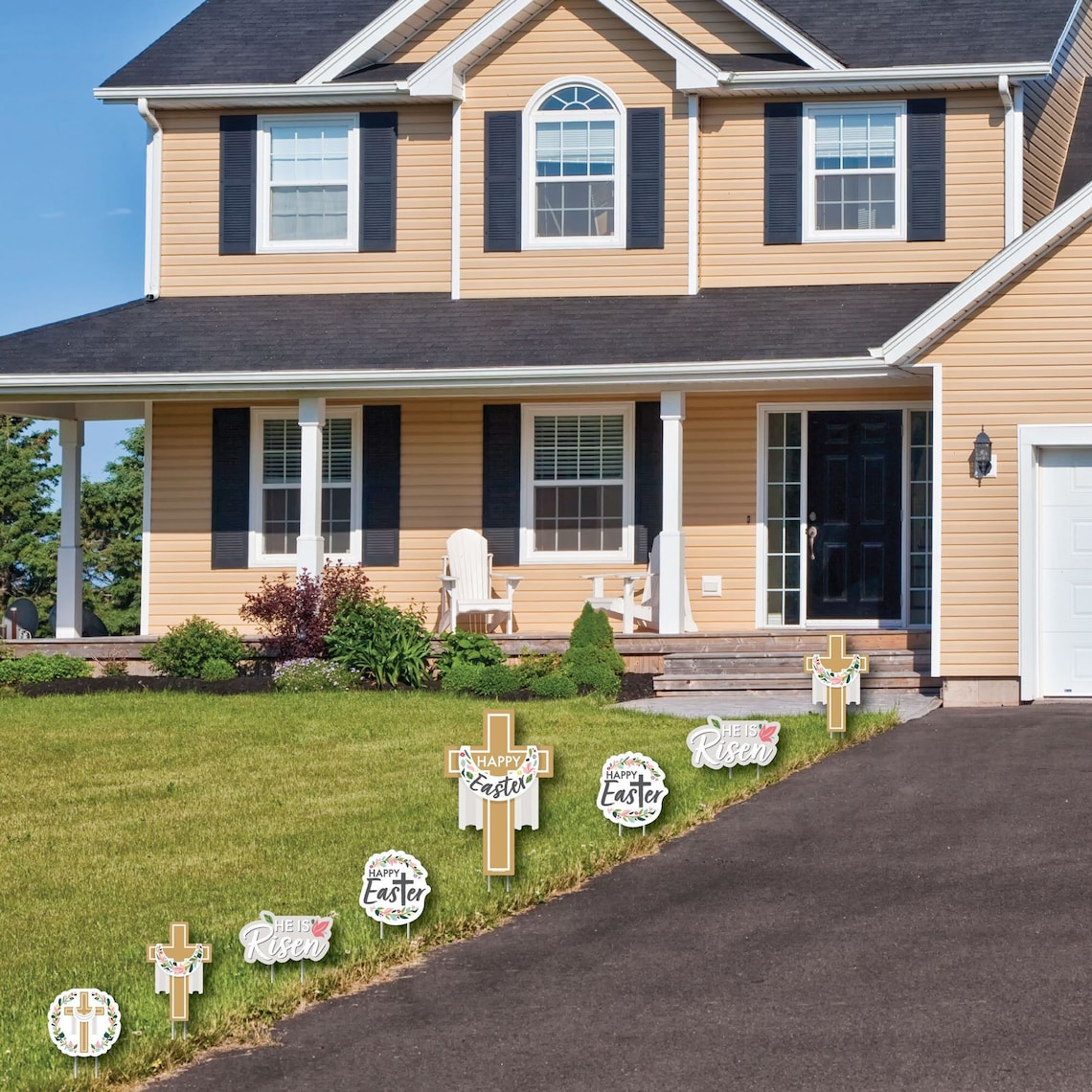 Religious Easter - Yard Sign and Outdoor Lawn Decorations - Christian ...