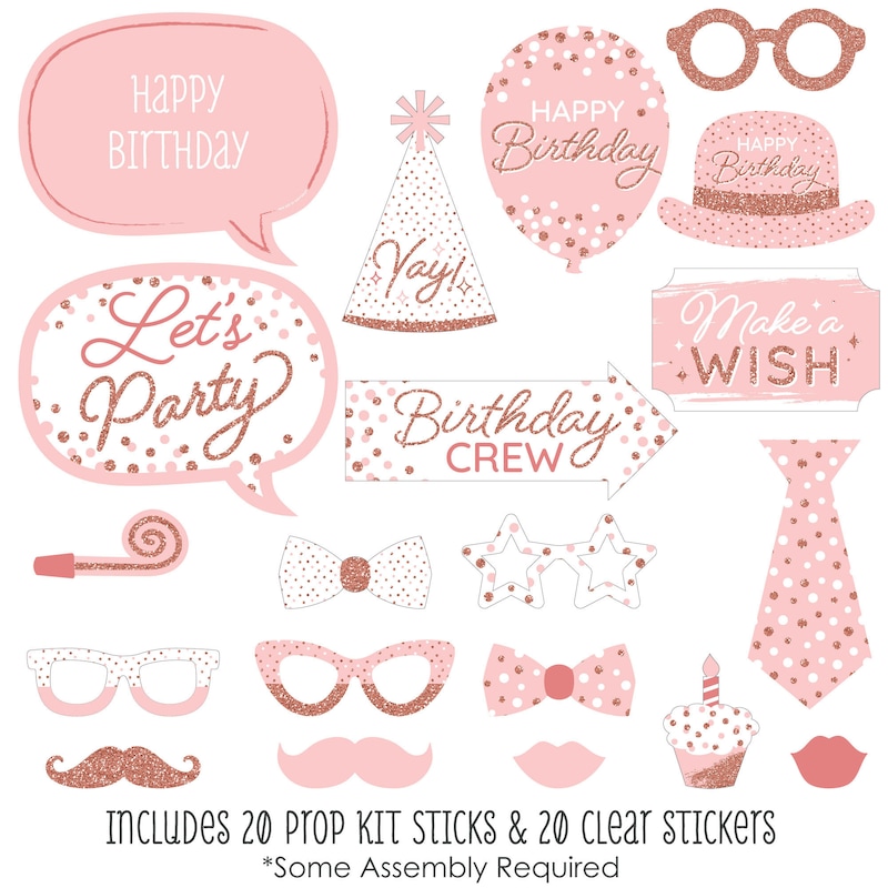 Pink Photo Props - Etsy