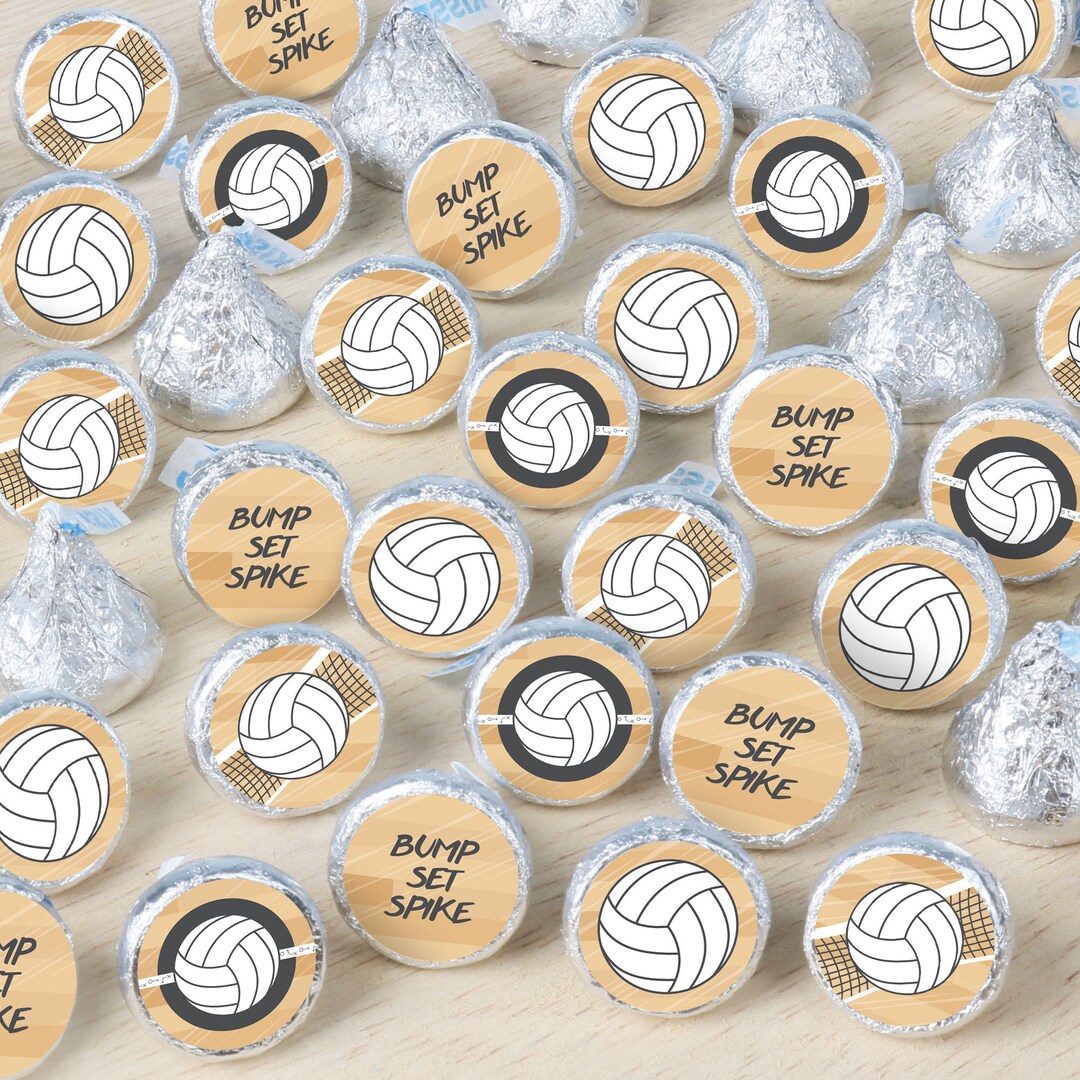 Bump, Set, Spike - Volleyball - Baby Shower or Birthday Party Small ...