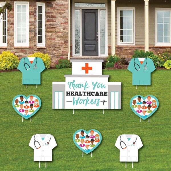 Thank You Healthcare Workers - Etsy