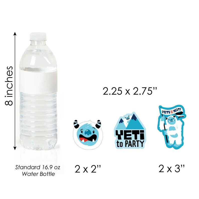 Yeti to Party DIY Shaped Abominable Snowman Party or | Etsy