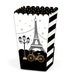 Stars Over Paris - Parisian Themed Party Favor Popcorn Treat Boxes ...