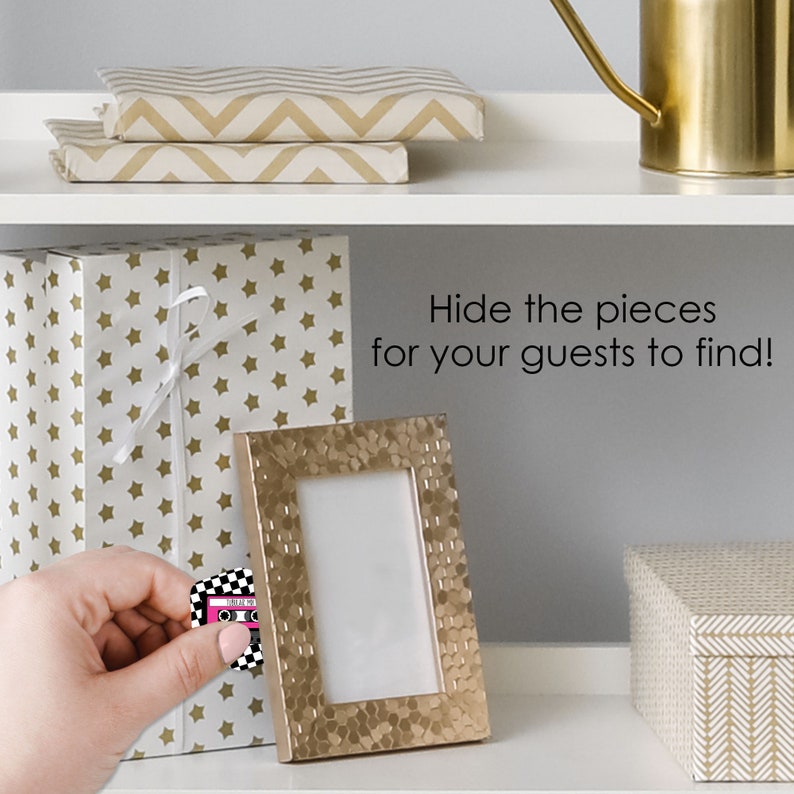 80’s Retro - Totally 1980s Party Scavenger Hunt - 1 Stand and 48 Game ...