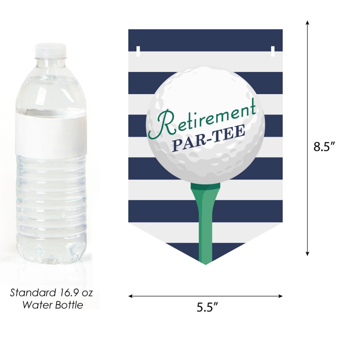 Par-tee Time Golf Retirement Party Bunting Banner Golf - Etsy