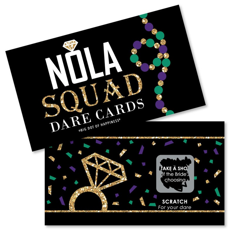 NOLA Bride Squad Bachelorette Party Game New Orleans - Etsy