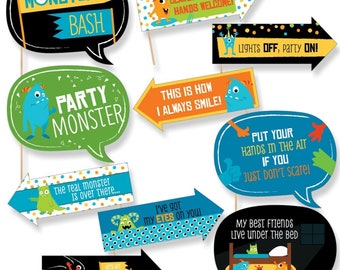 Monster Photo Booth | Etsy