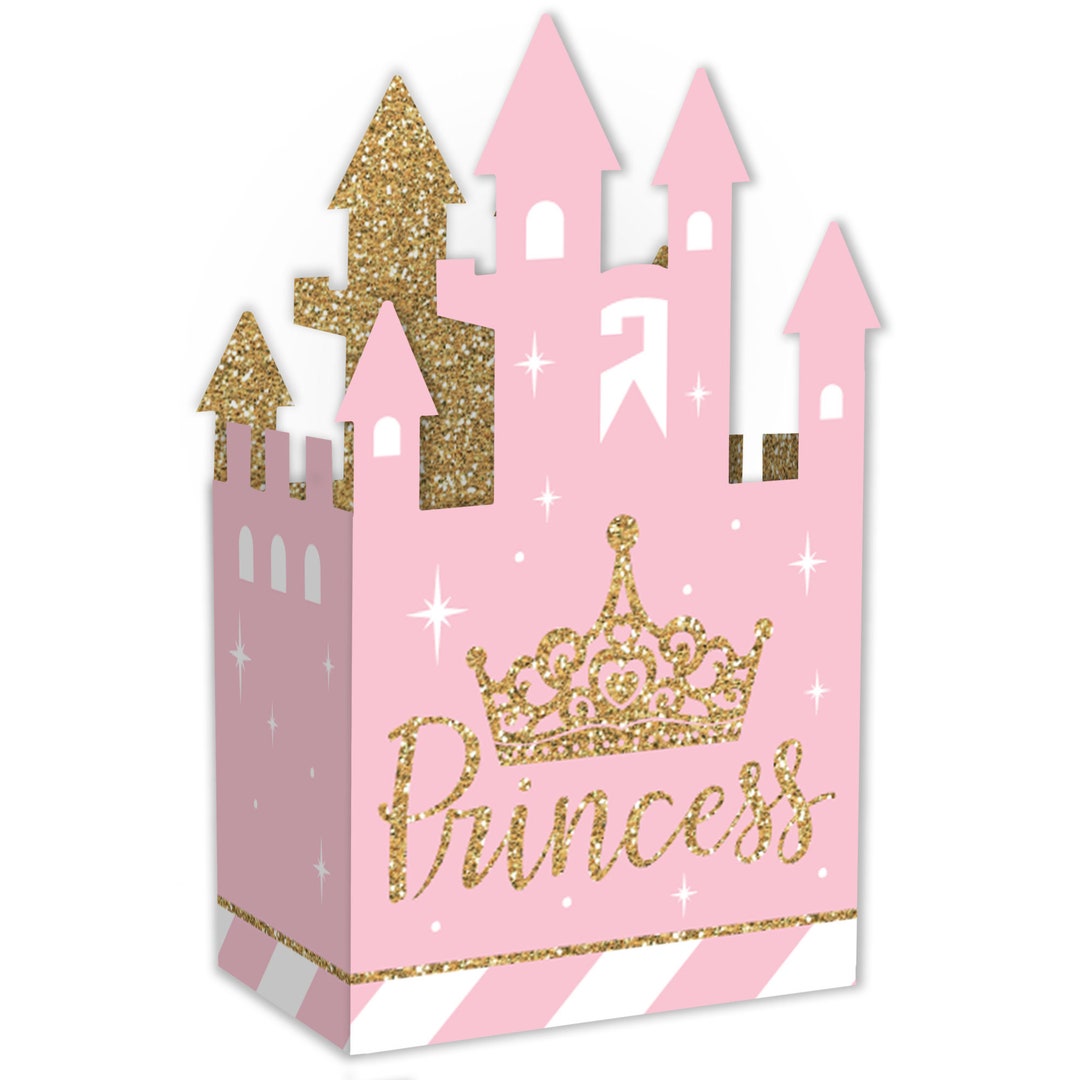 Little Princess Crown - Pink and Gold Princess Baby Shower or Birthday ...
