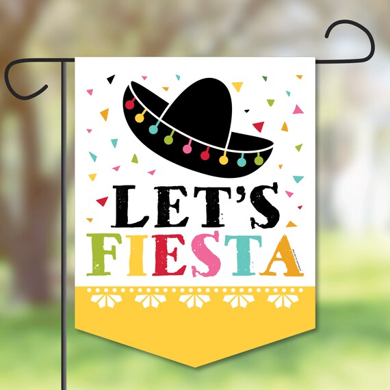 Let’s Fiesta - Outdoor Lawn and Yard Home Decorations - Mexican Fiesta ...