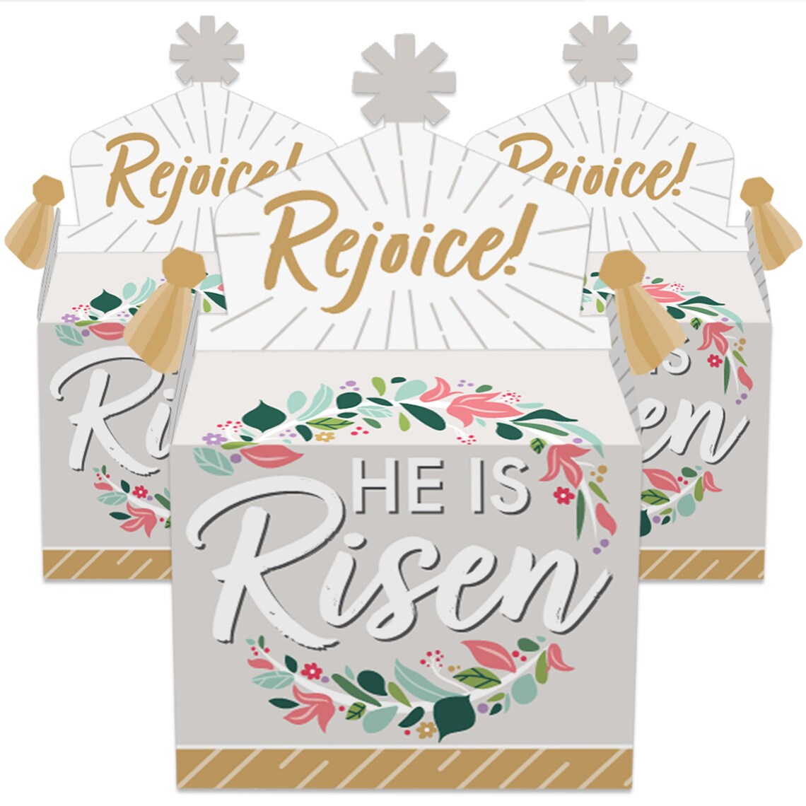 Religious Easter Treat Box Party Favors Christian Holiday - Etsy