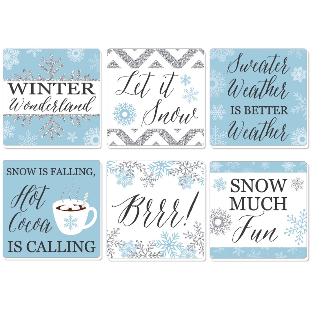 Winter Wonderland - Snowflake Holiday Party and Winter Wedding ...