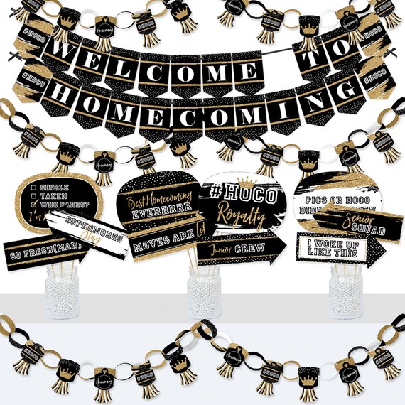 HOCO Dance - Banner and Photo Booth Decorations - Homecoming Supplies ...