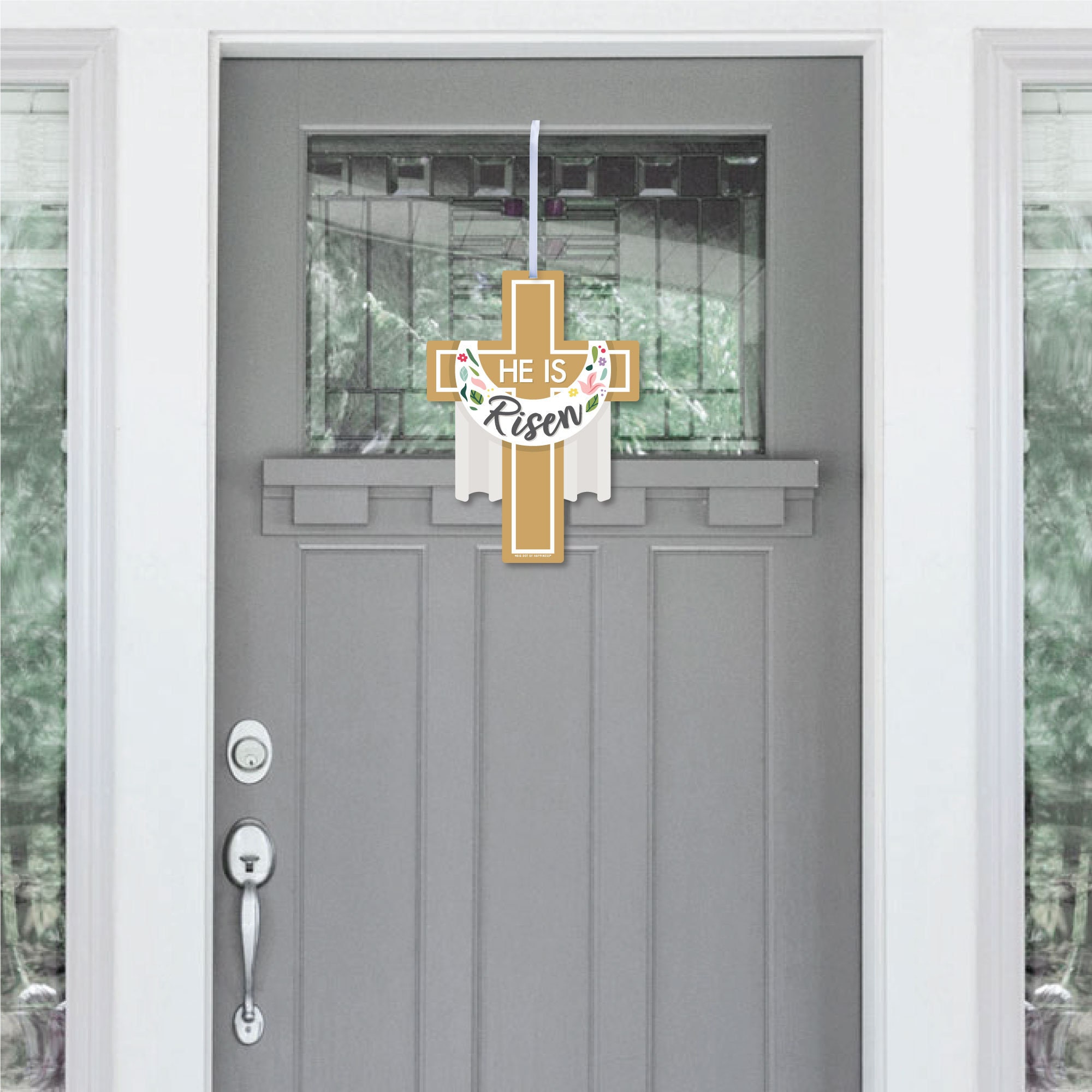 Religious Easter - Hanging Porch Christian Holiday Party Outdoor ...