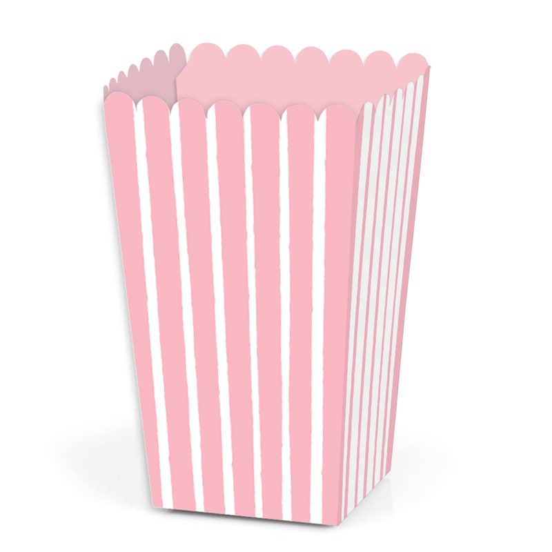 Pink Popcorn Box - Etsy