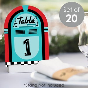 50’s Sock Hop - 1950s Rock N Roll Party Double-sided 5 X 7 Inches Cards ...