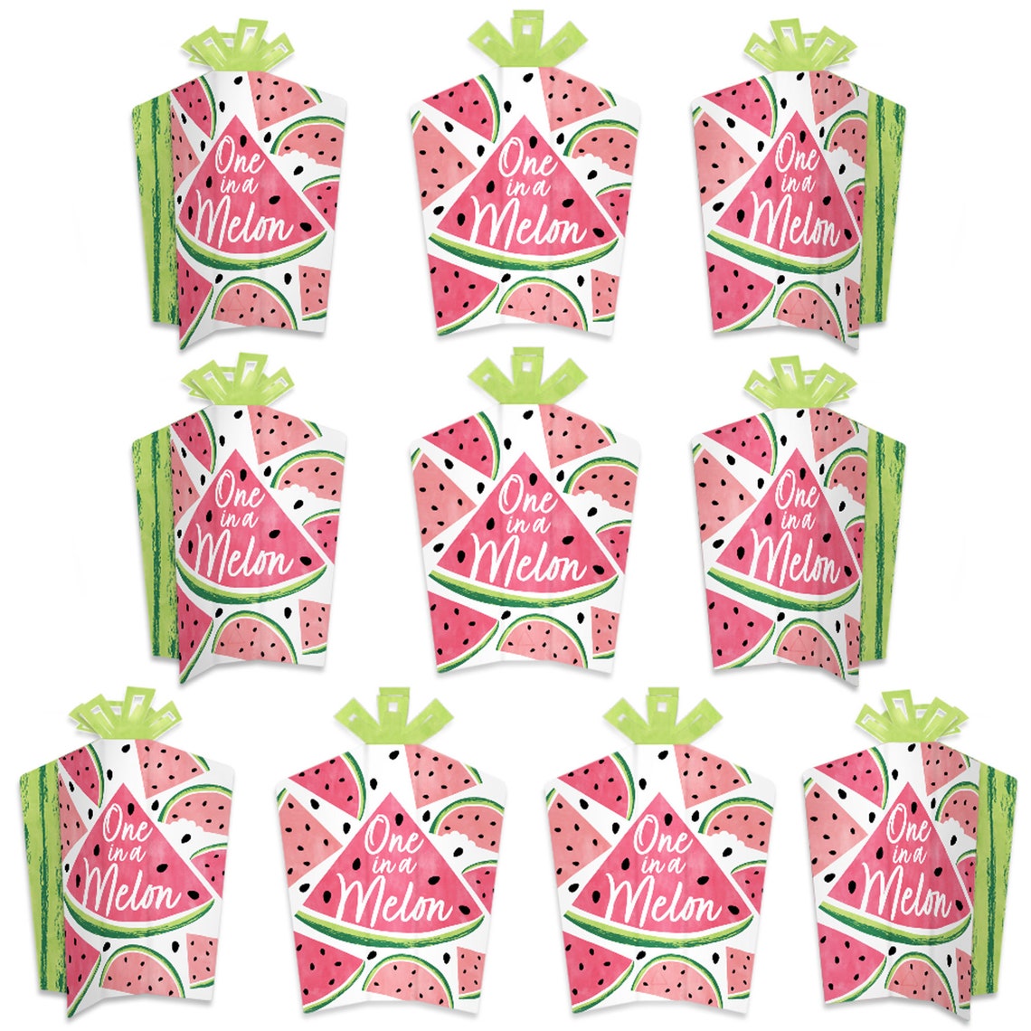 Sweet Watermelon - Table Decorations - Fruit Party Fold and Flare ...