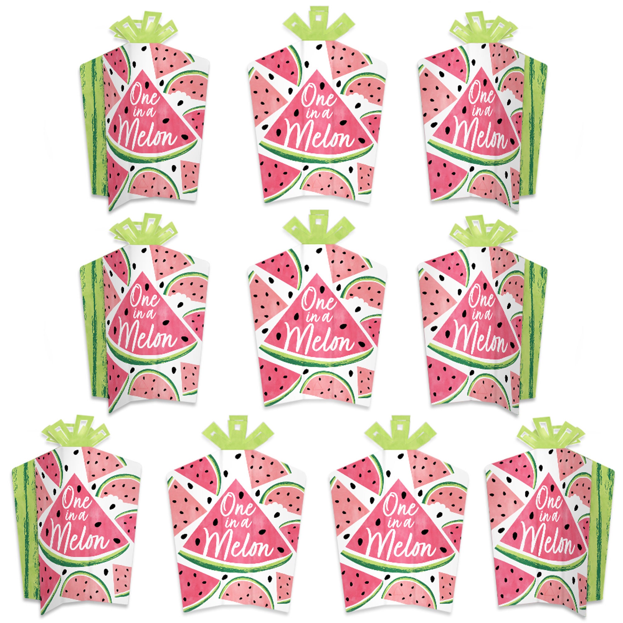 Sweet Watermelon Table Decorations Fruit Party Fold and - Etsy