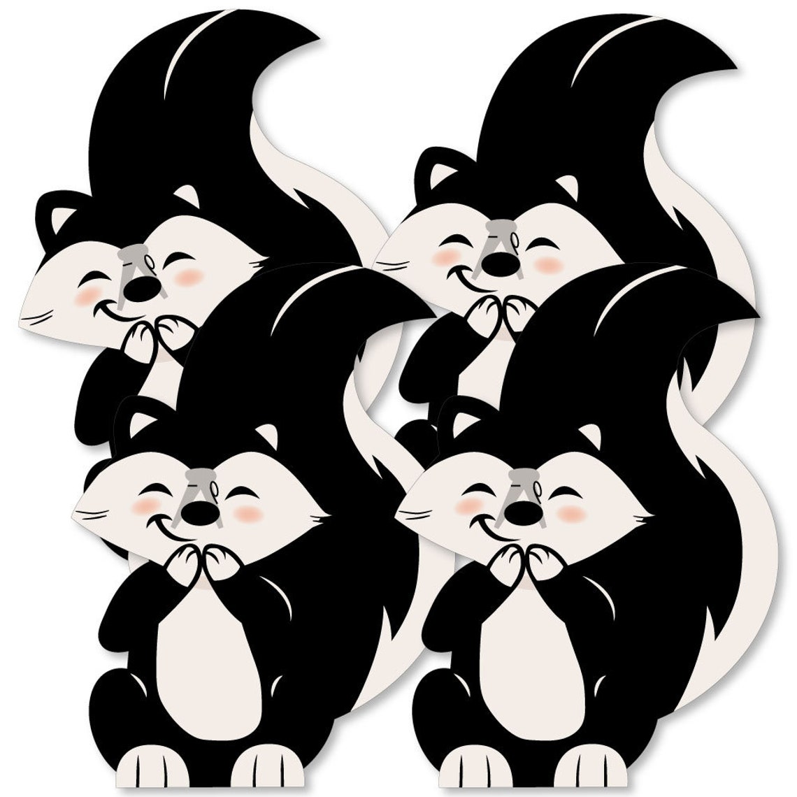 Little Stinker Woodland Skunk DIY Decorations Party - Etsy