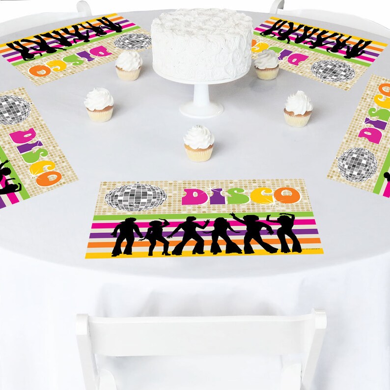 70s Disco Party Table Decorations 1970s Disco Fever Party - Etsy