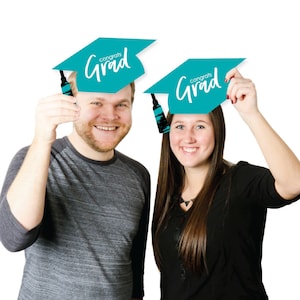 Teal Grad - Best is yet to Come - DIY Large Graduation Cap Die-cut ...
