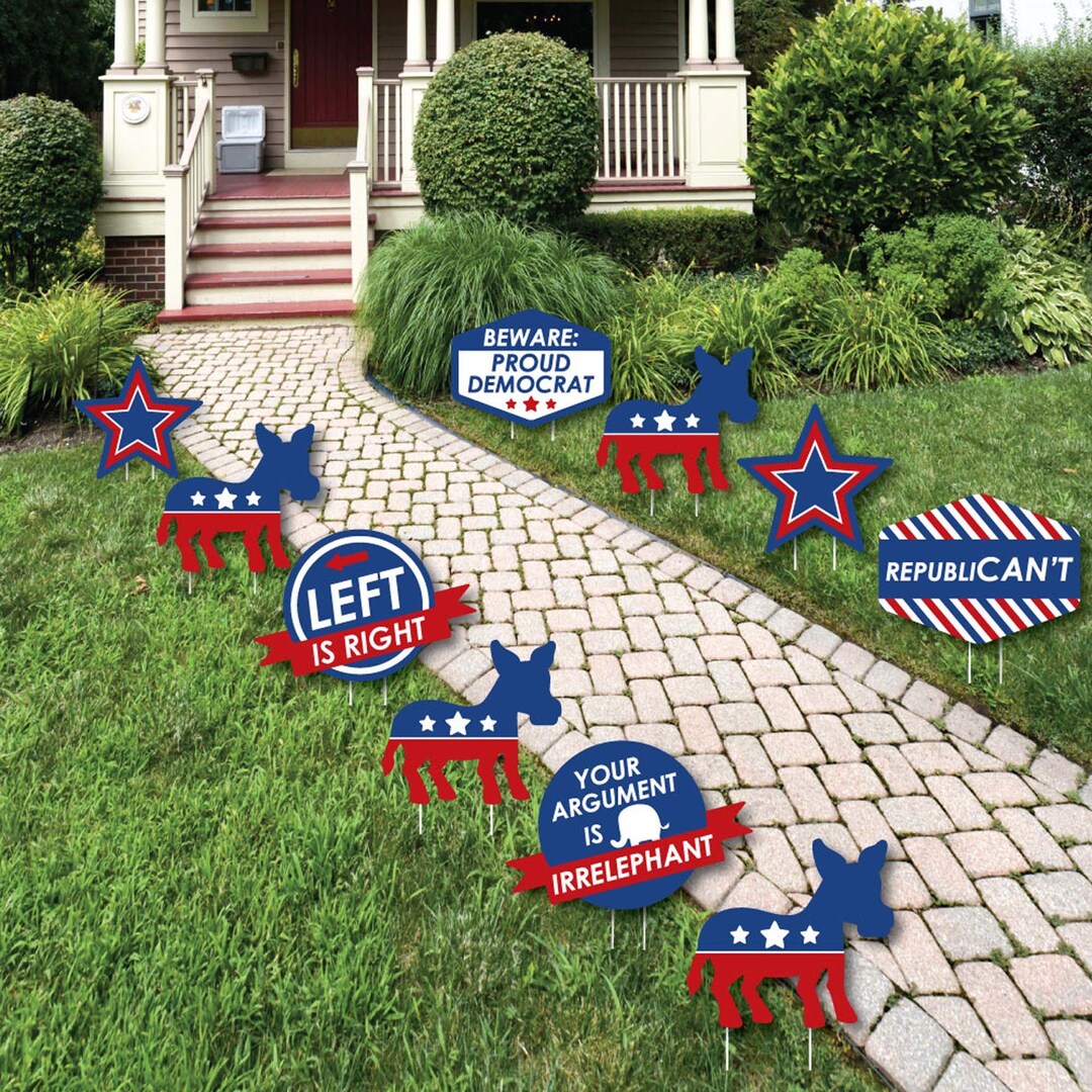 Democrat Election - Donkey Lawn Decorations - Outdoor Democratic ...