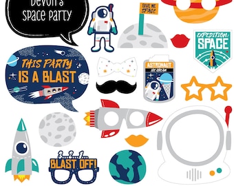 Blast off to Outer Space Petite Rocket Ship Baby Shower or | Etsy