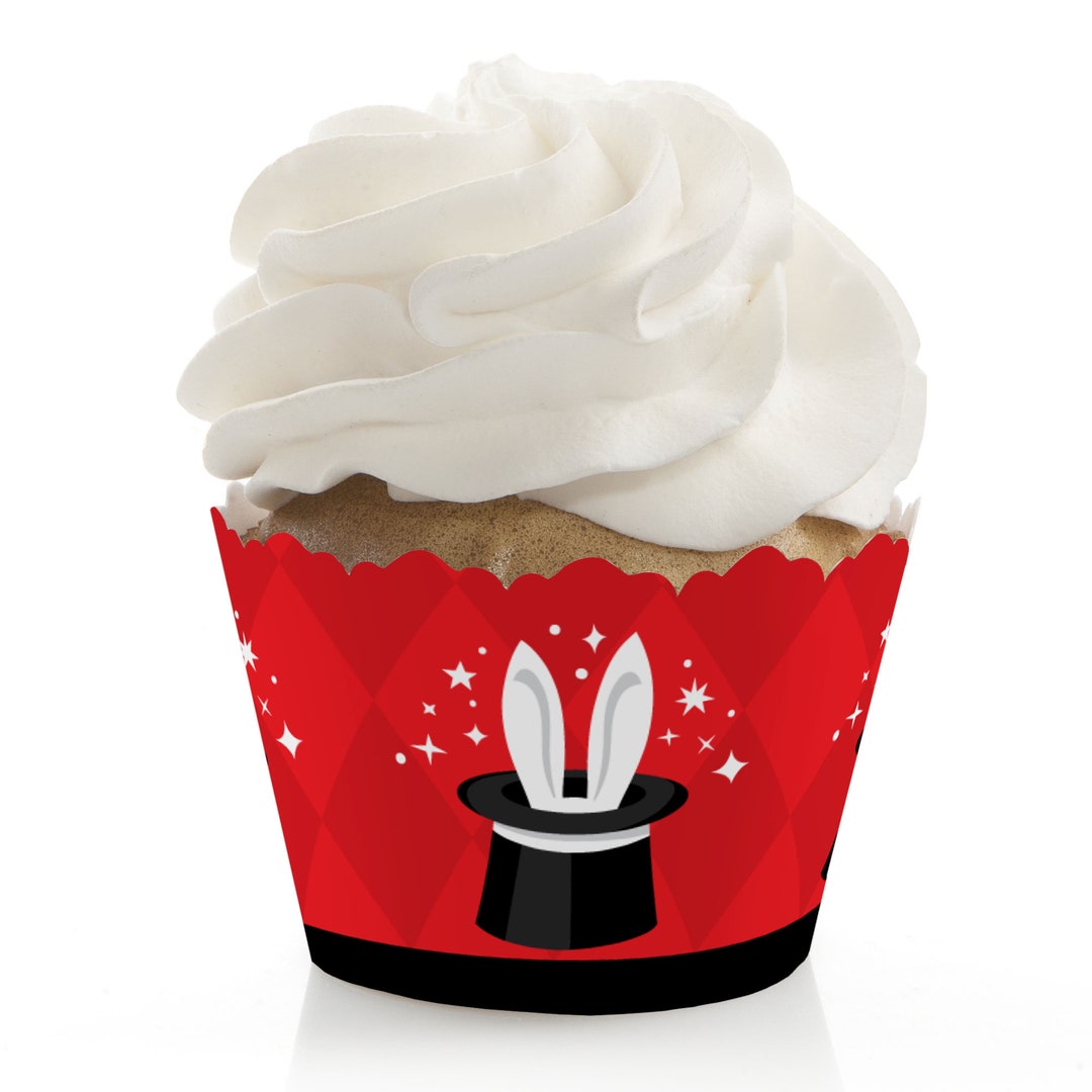 Ta-da, Magic Show - Magical Birthday Party Decorations - Party Cupcake ...