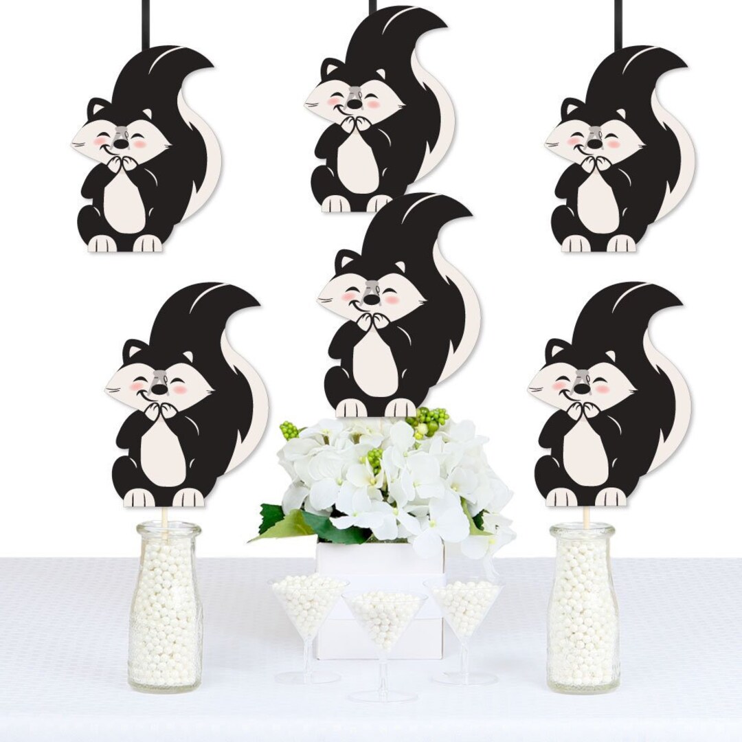 Little Stinker - Woodland Skunk - DIY Decorations Party Essentials ...