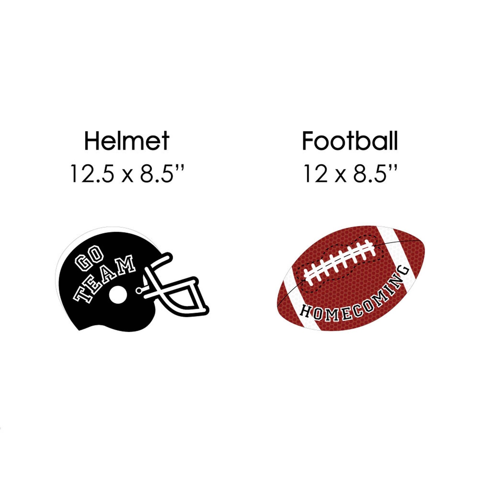 Homecoming Lawn Decorations Football Themed Outdoor Yard - Etsy