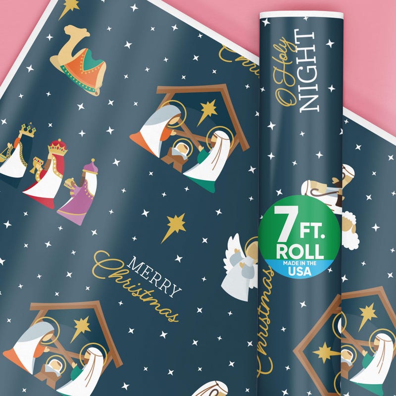Religious Wrapping Paper - Etsy