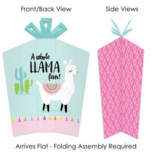 Whole Llama Fun - Table Decorations - Llama Fiesta Baby Shower or ...